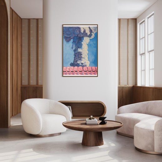 Yue Minjun - Lotus Pool - Contemporary, 21st Century, Lithograph ...