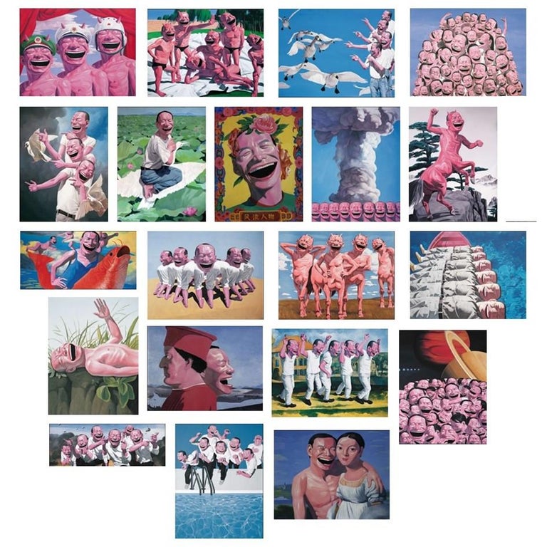 Yue Minjun - Snatched Ecstasy (Portfolio of 20), Lithograph, Limited ...