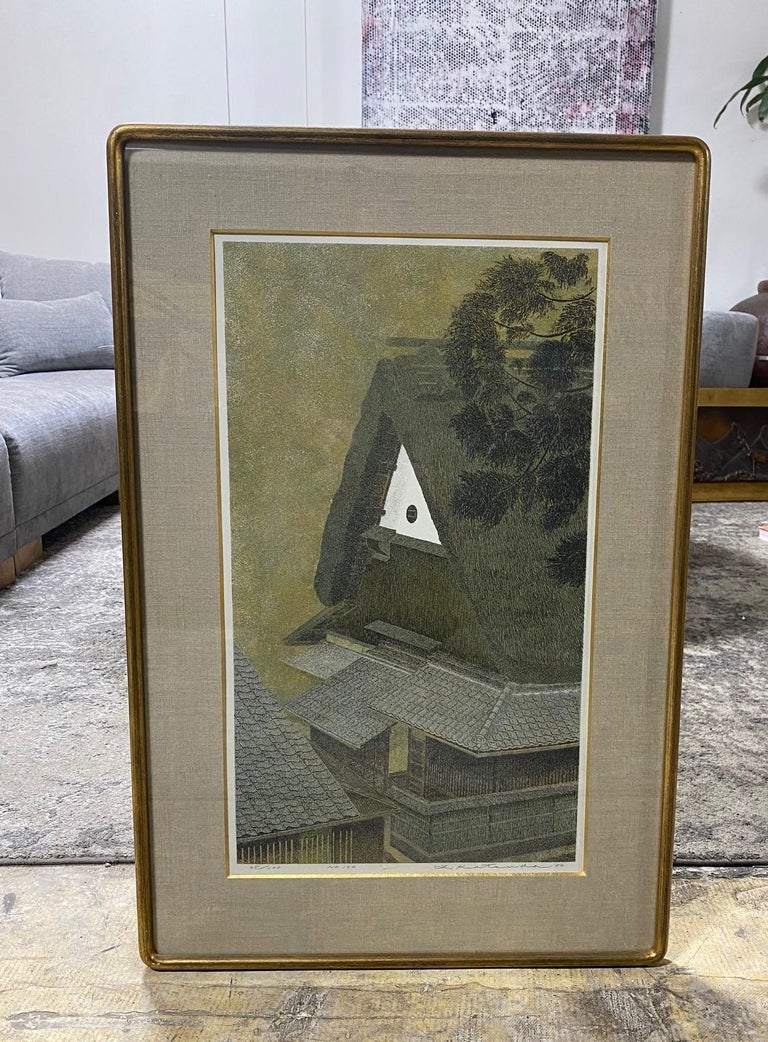 Yukio Katsuda Signed Limited Ed. Japanese Serigraph Print No. 154 Saga ...