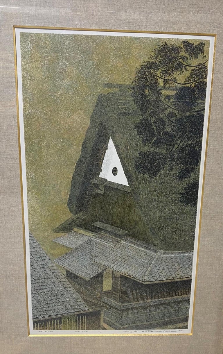 Yukio Katsuda Signed Limited Ed. Japanese Serigraph Print No. 154 Saga ...
