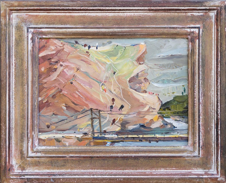 Yuri Ivanovich Zorkin - Zarafshan River, Russian Modern Landscape For ...