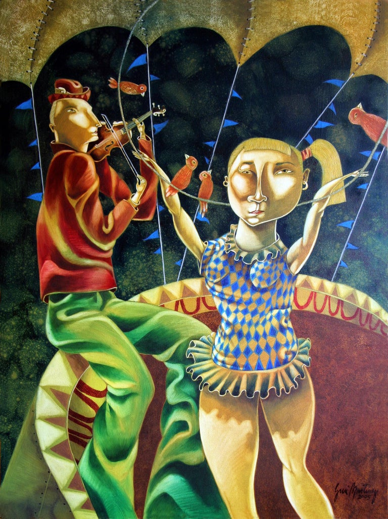 Yuri Martinez Ramos - "SYMPHONY IN D-MINOR" For Sale at 1stDibs