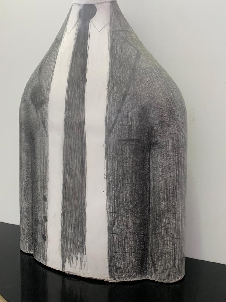 Yuri Zatarain, Thought of Love, terracotta and graphite, 2005 For Sale ...