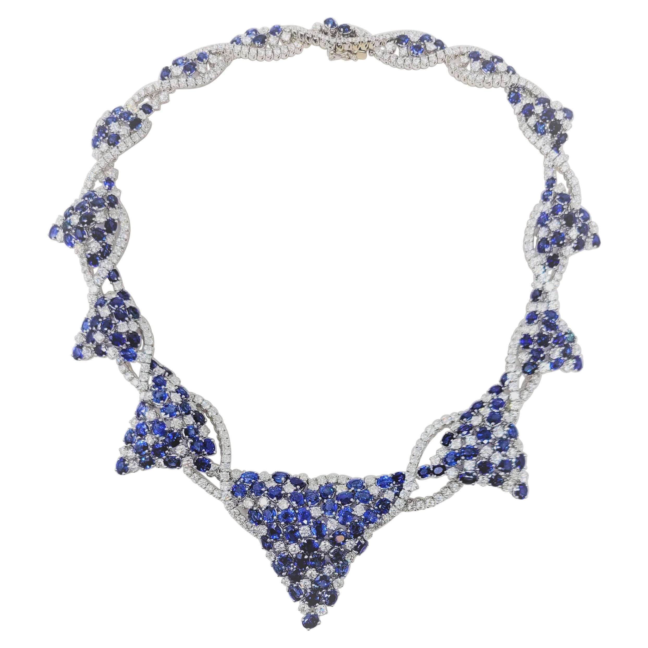 Yvel Biwa Cultured Pearl Necklace with Accent Diamonds For Sale at 1stDibs