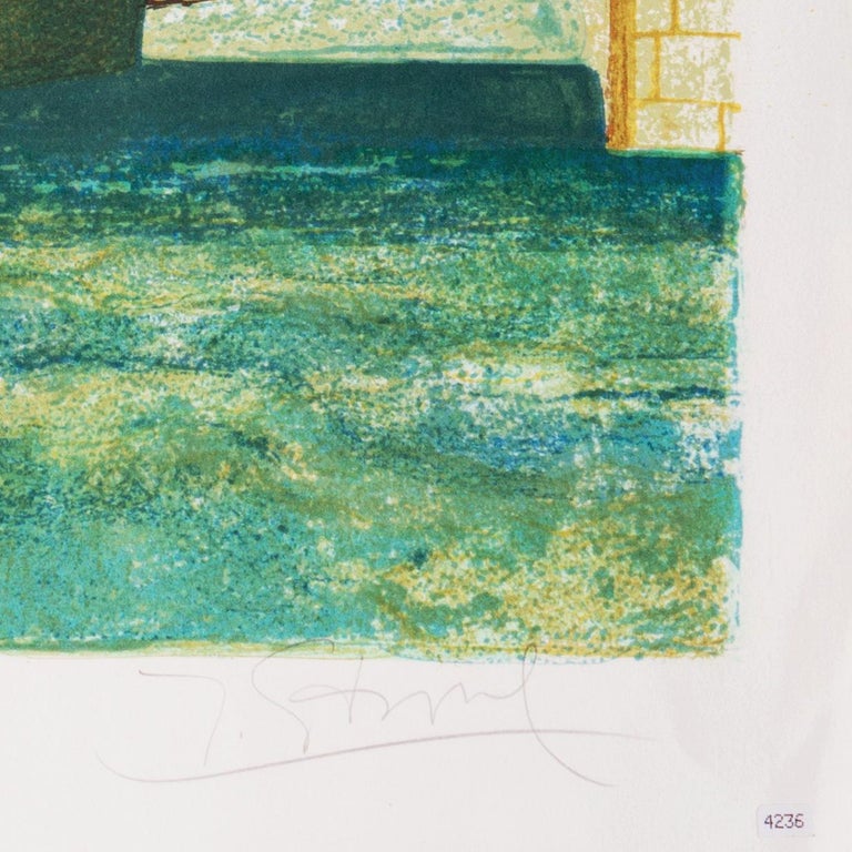 Yves Ganne - 'Paris, The Pont Neuf', Post-Impressionist, Fernand Léger ...