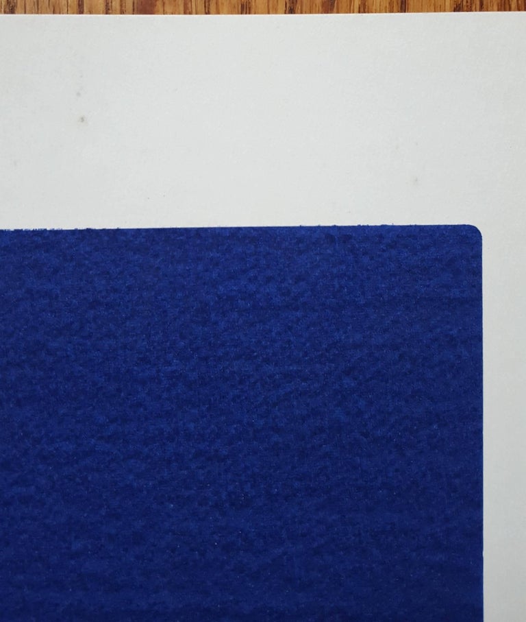Yves Klein - Monochrome Bleu (IKB 3), Print For Sale at 1stdibs