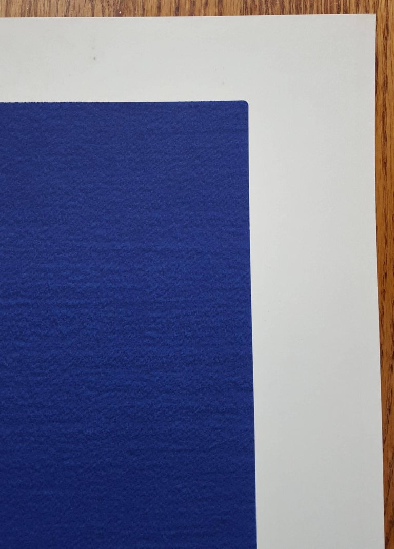 Yves Klein - Monochrome Bleu (IKB 3), Print For Sale at 1stdibs
