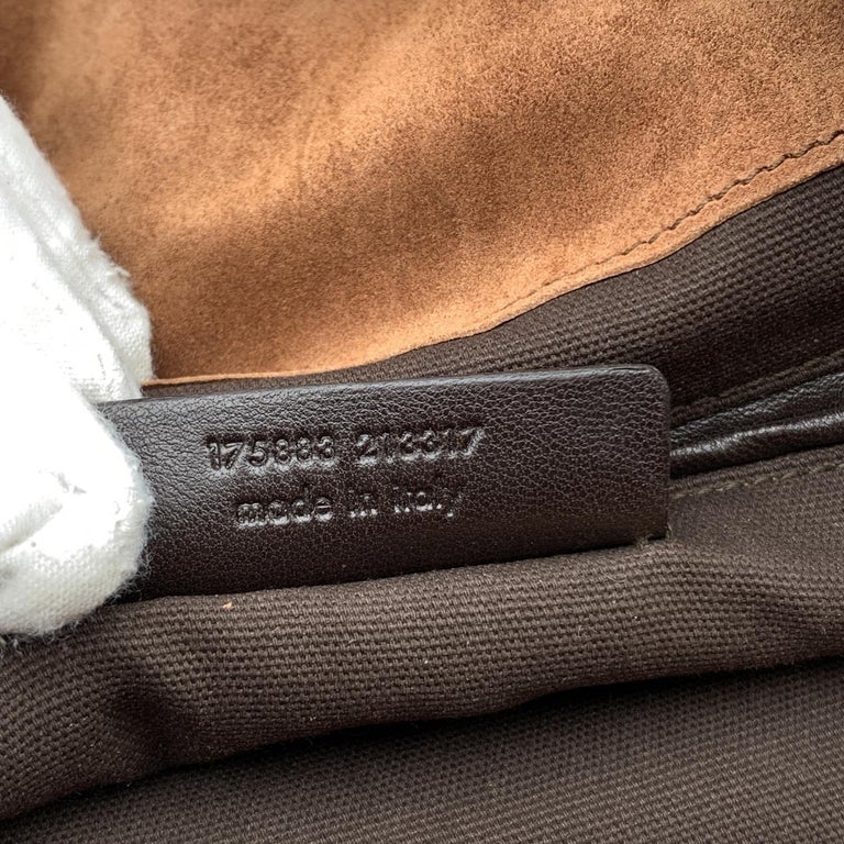 Yves Saint Laurent Brown Leather Downtown Tote Shoulder Bag For Sale at ...