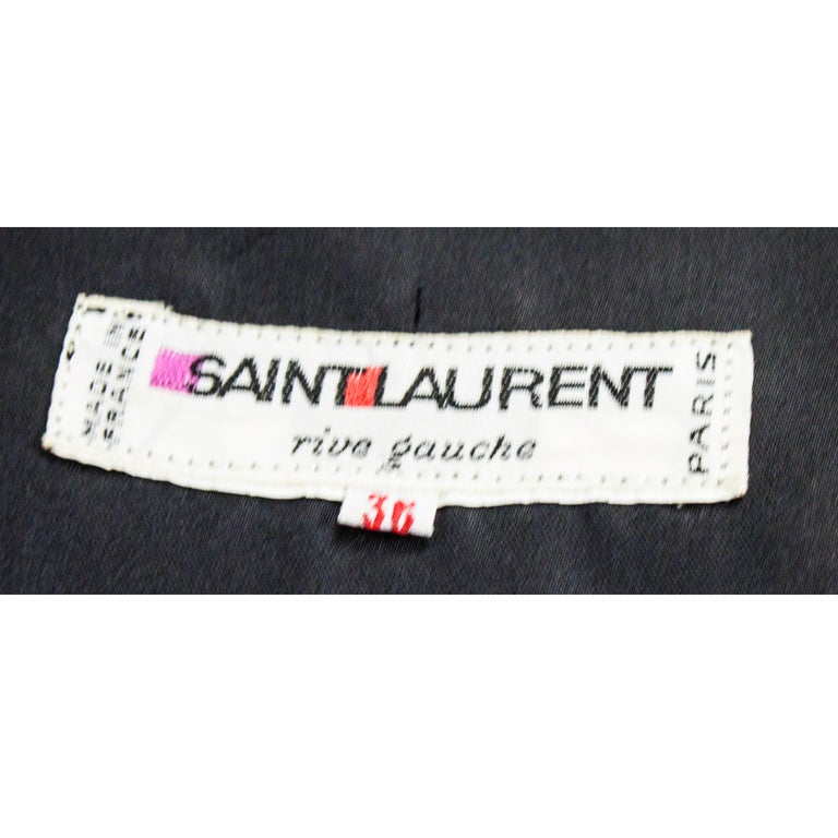 Yves Saint Laurent Chinese collection baroque print satin dress, 1977 ...