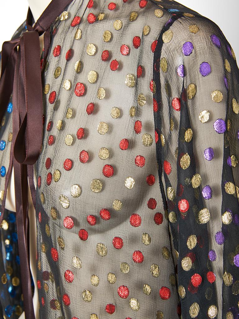 Yves Saint Laurent Chinese Collection Cardigan at 1stDibs