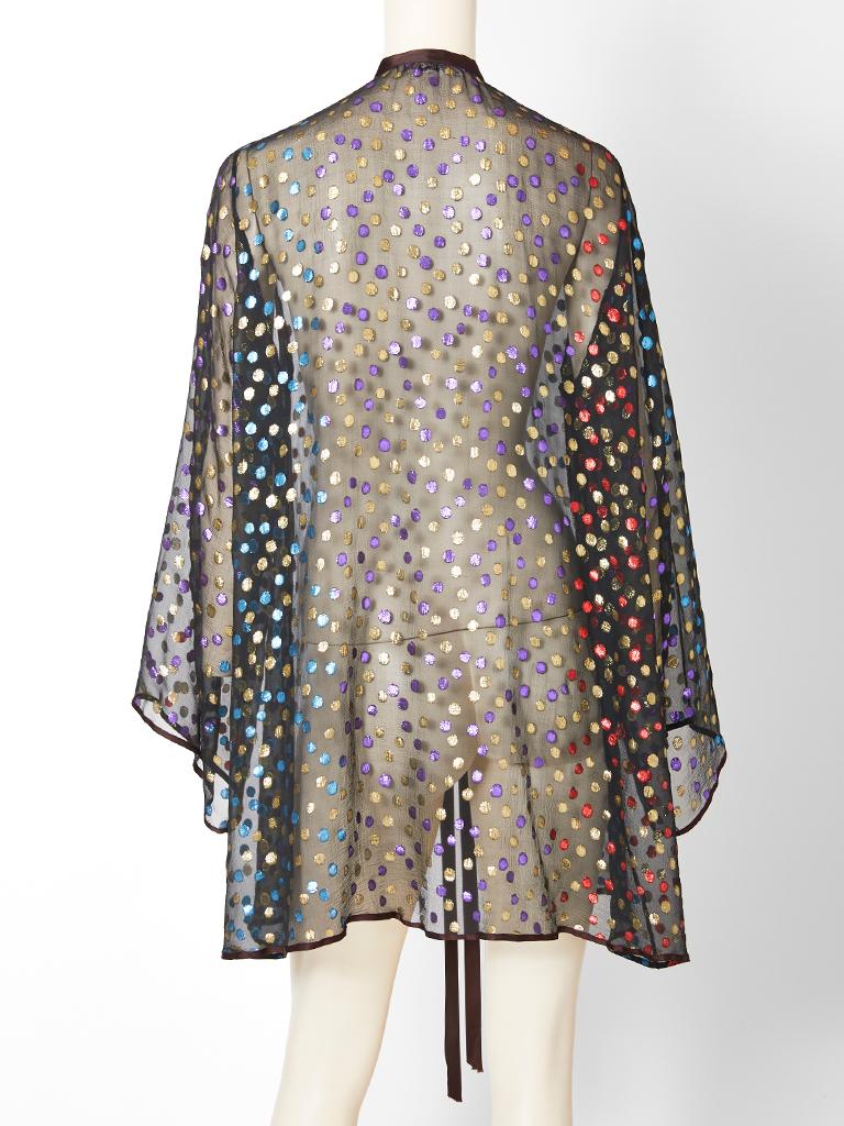 Yves Saint Laurent Chinese Collection Cardigan at 1stDibs