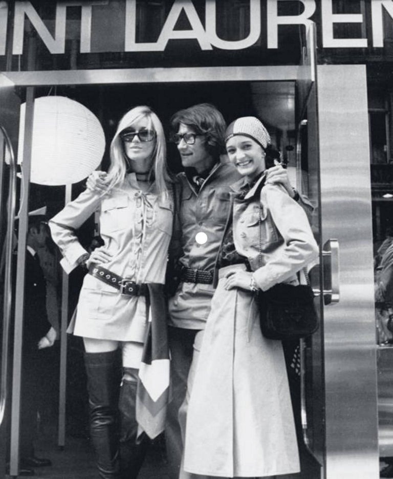 Yves Saint Laurent corn safari tunic, 1968 collection as seen on Betty ...