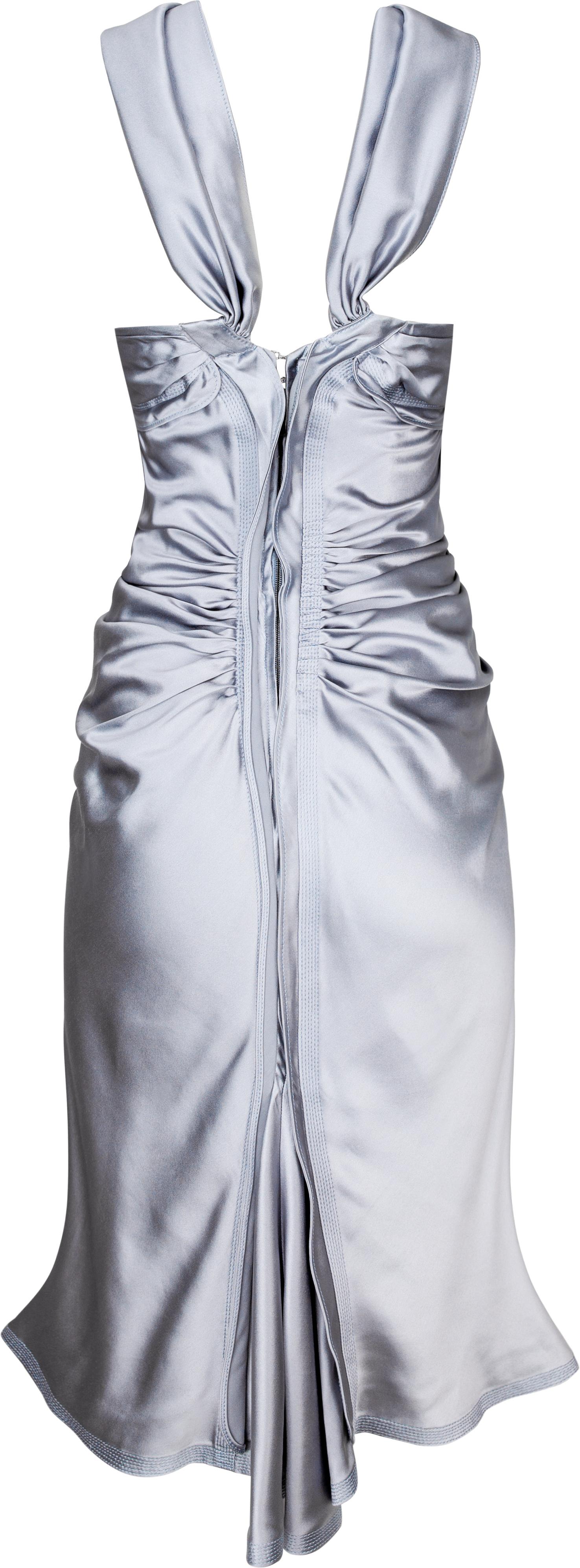 Yves Saint Laurent Fall 2003 Iconic Ad Campaign Dress For Sale at 1stDibs