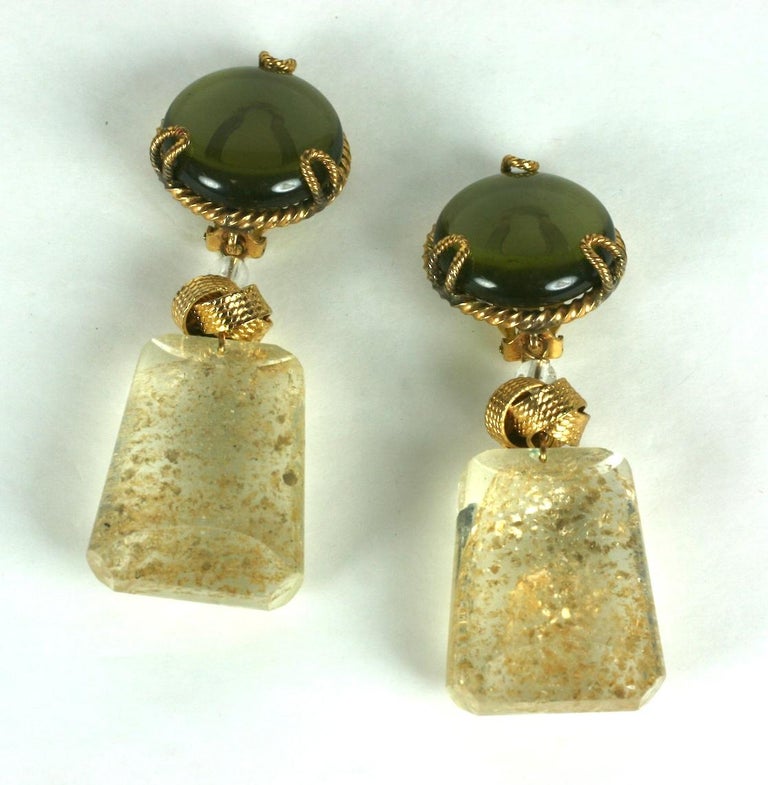 Yves Saint Laurent Haute Couture Chinese Collection Earrings For Sale ...