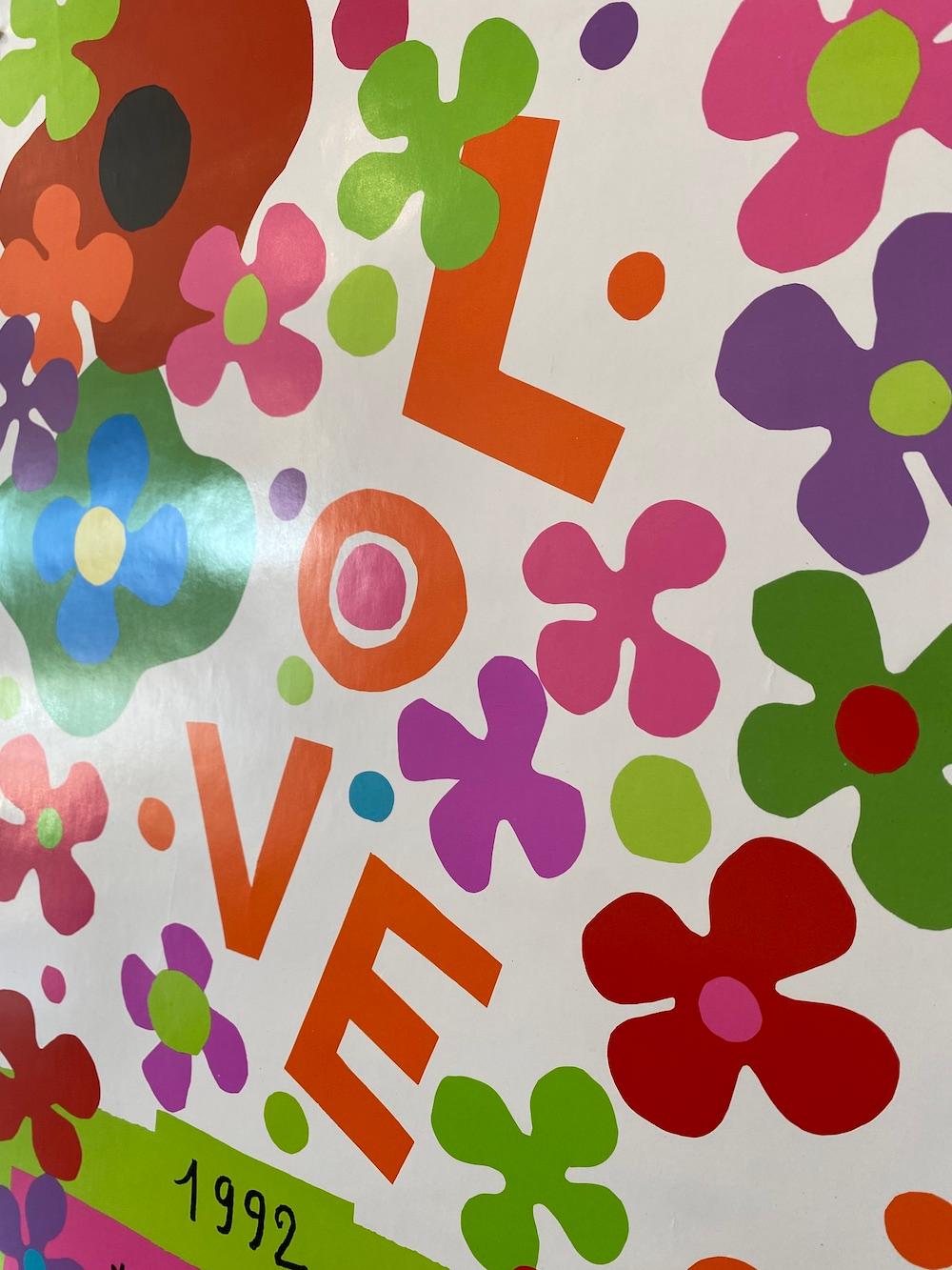 Yves Saint Laurent 'LOVE 1998' Original Vintage Poster For Sale at 1stDibs