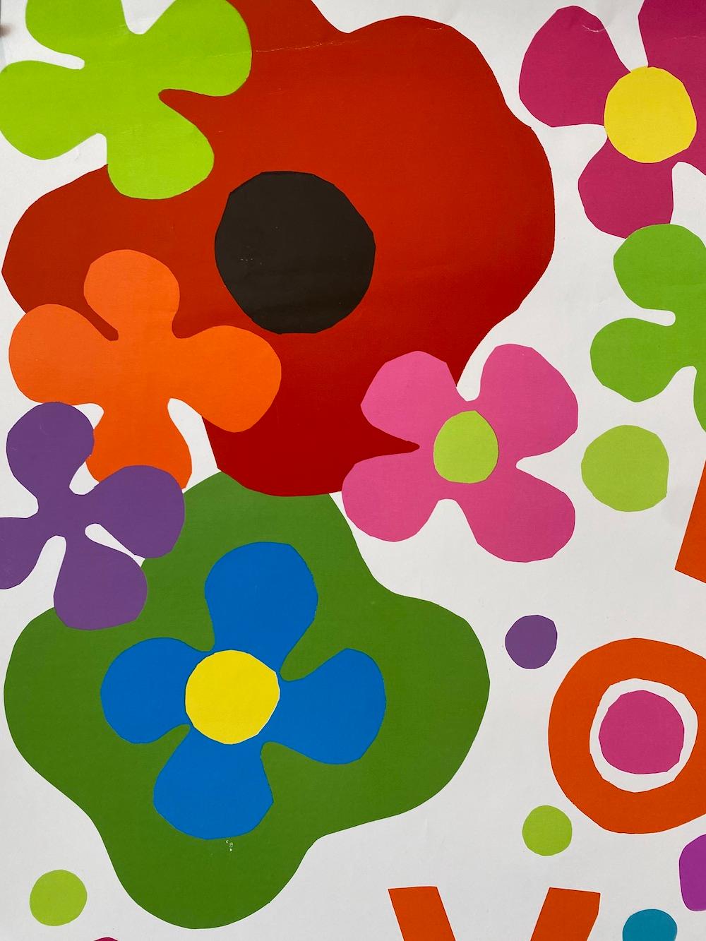 Yves Saint Laurent 'LOVE 1998' Original Vintage Poster For Sale at 1stDibs