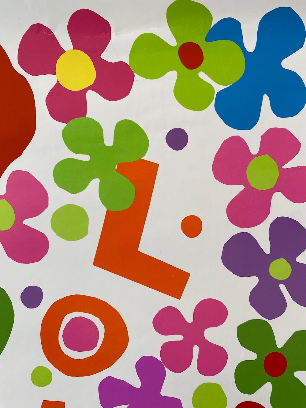 Yves Saint Laurent 'LOVE 1998' Original Vintage Poster For Sale at 1stDibs