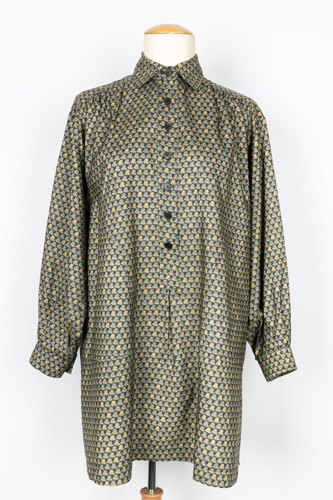 Yves Saint Laurent Printed Tunic at 1stDibs