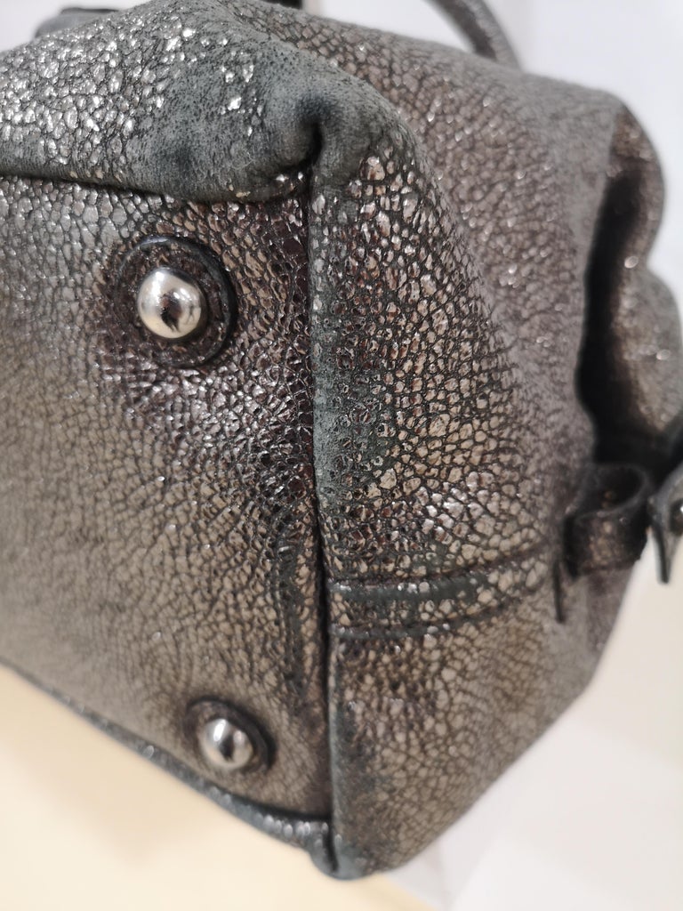 Yves Saint Laurent Silver Bag at 1stDibs