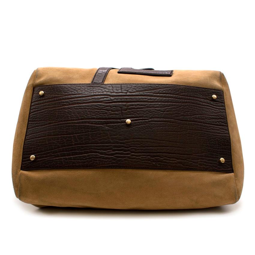 Yves Saint Laurent Suede and Leather Weekend Bag at 1stDibs | yves ...