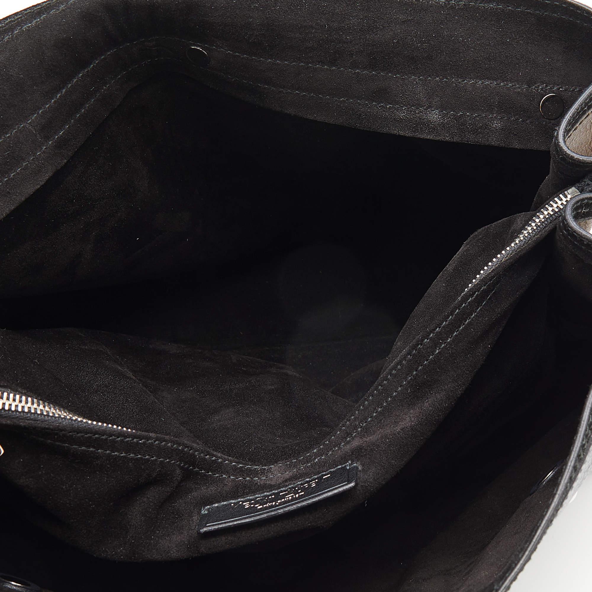 Yves Saint Laurent Tri Color Leather Large Muse Two Top Handle Bag For ...