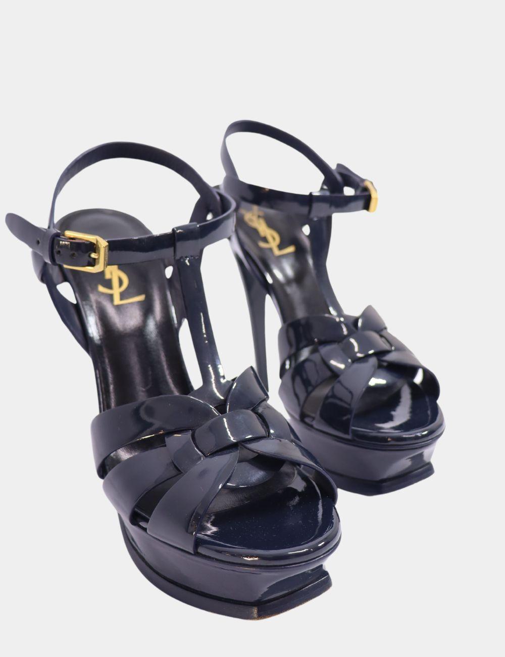 Yves Saint Laurent Tribute Platform Sandals Size EU 37 For Sale at 1stDibs