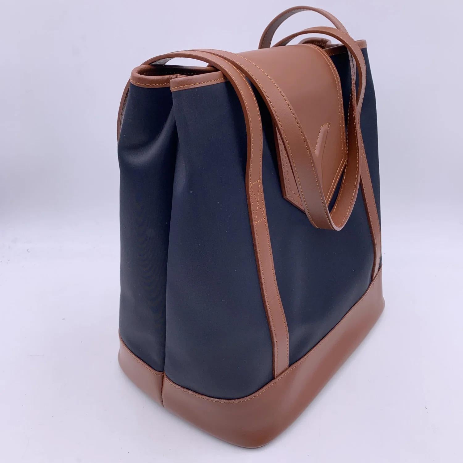 Yves Saint Laurent Vintage Black Canvas Tote Bucket Shoulder Bag For ...