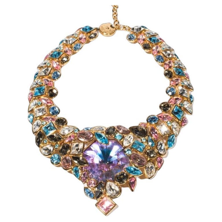 YVES SAINT LAURENT Collier, collection haute couture -60 % de sa valeur ...