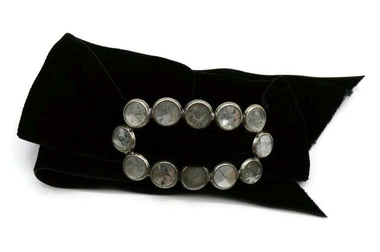 YVES SAINT LAURENT YSL by Tom Ford Velvet Choker/Bracelet For Sale at ...