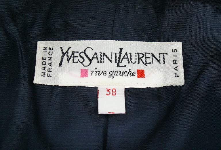 Yves Saint Laurent YSL Vintage Two-Piece Le Smoking Tuxedo at 1stDibs ...