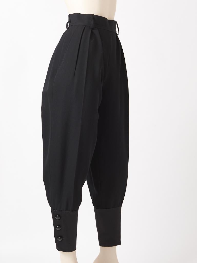 Yves Saint Laurent Zouave Pant For Sale at 1stDibs