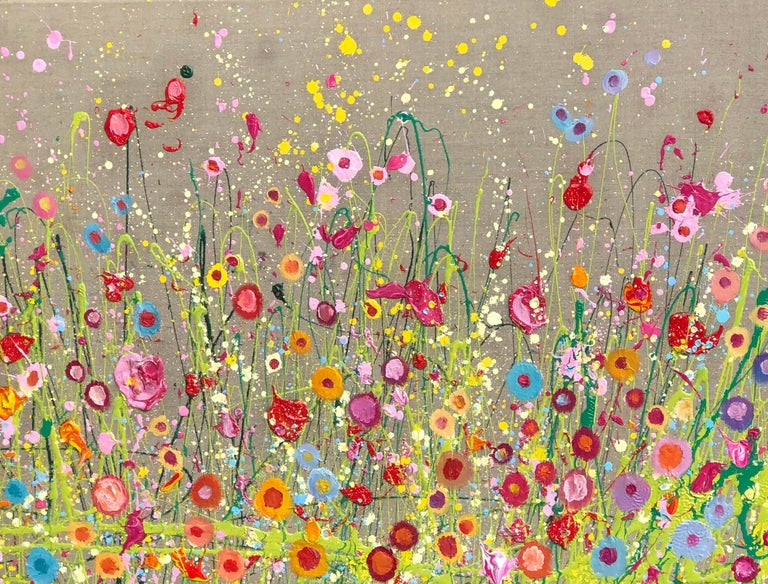 Yvonne Coomber - I Give you all the Love in my Heart - original floral ...