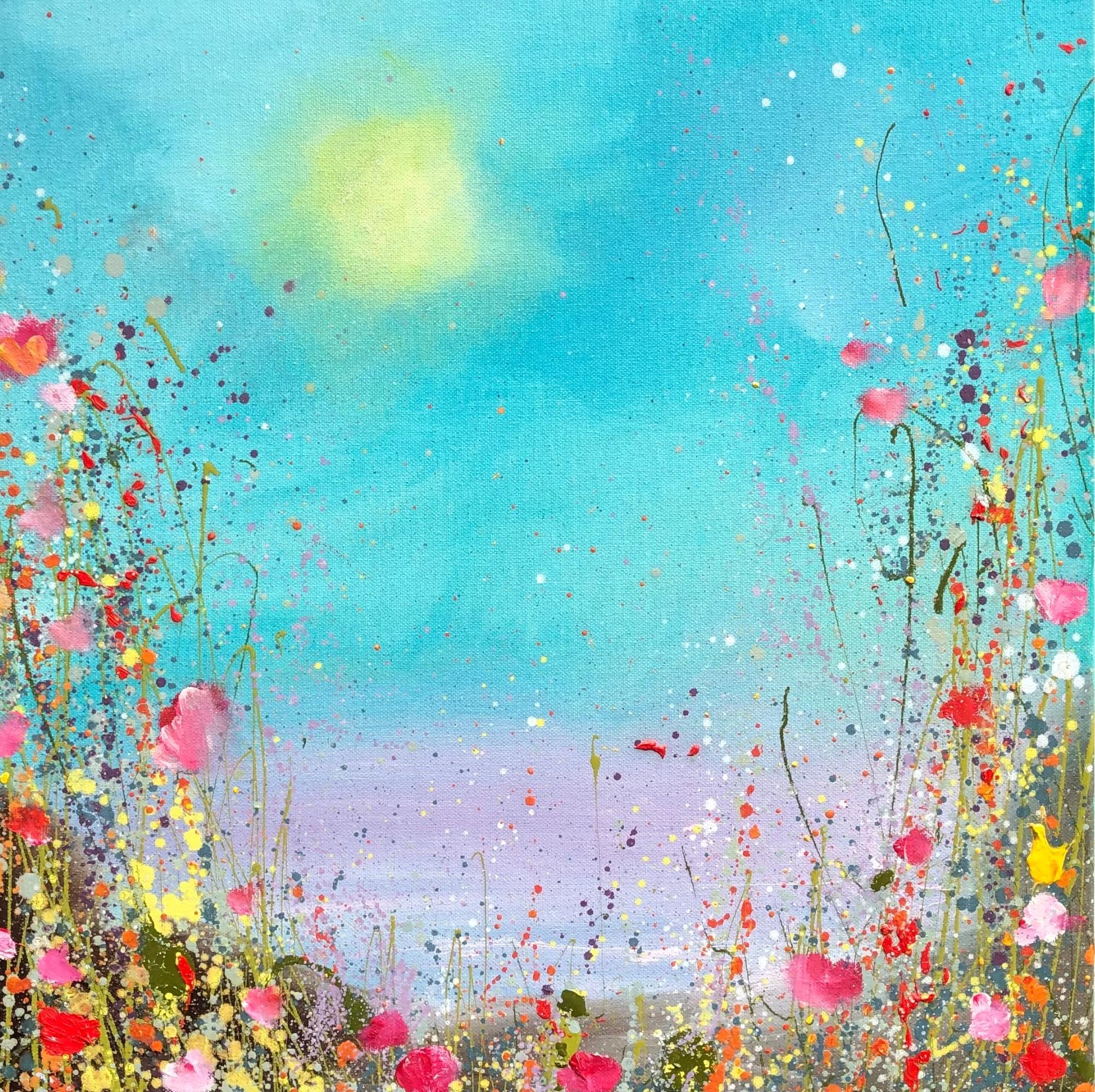 Yvonne Coomber - Mermaids Dance in Roses - floral modern original oil ...