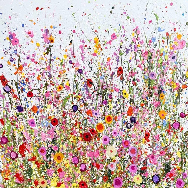 Yvonne Coomber - Where the Love Lives - original abstract gestural ...