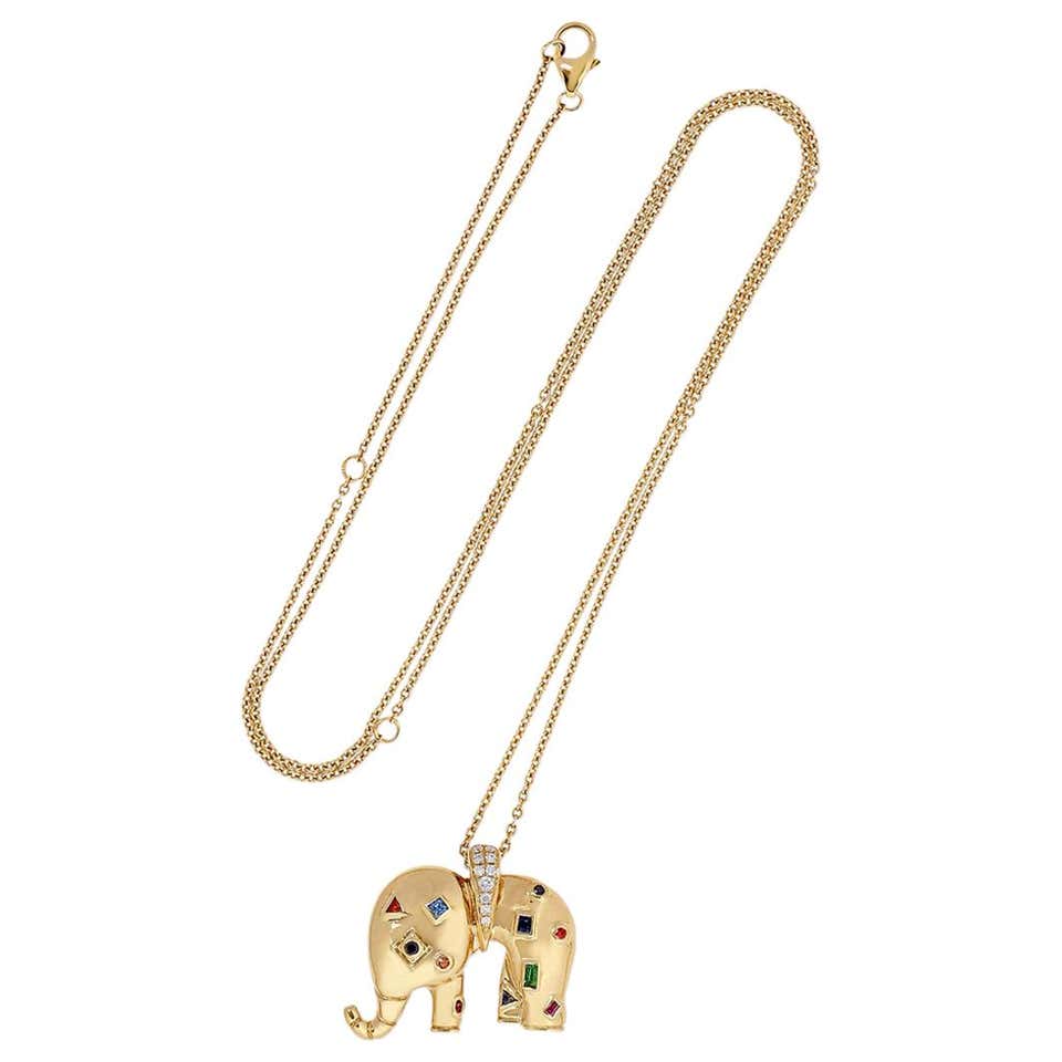 Yvonne Leons Dragonfly Tennis Bracelet In 18 Carat Yellow Gold