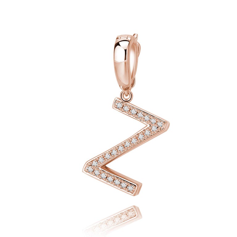 Z Initial Pendant/Charm For Sale at 1stDibs