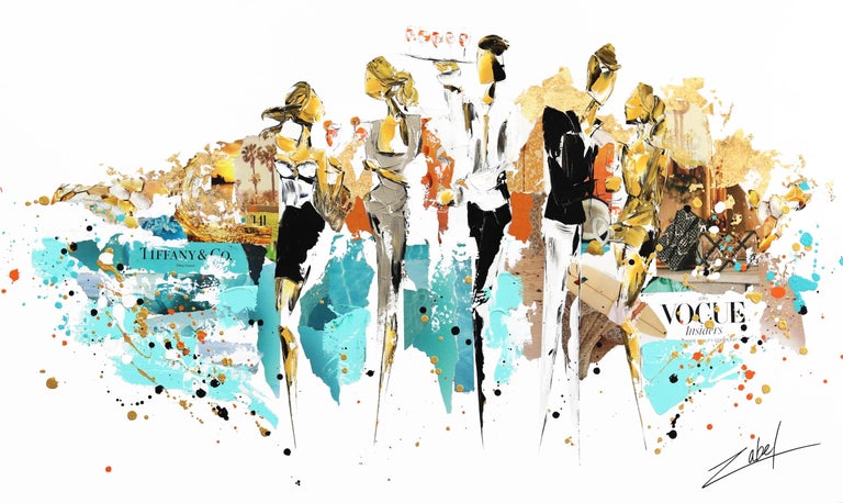 Zabel - Beach Sunset For Sale at 1stDibs