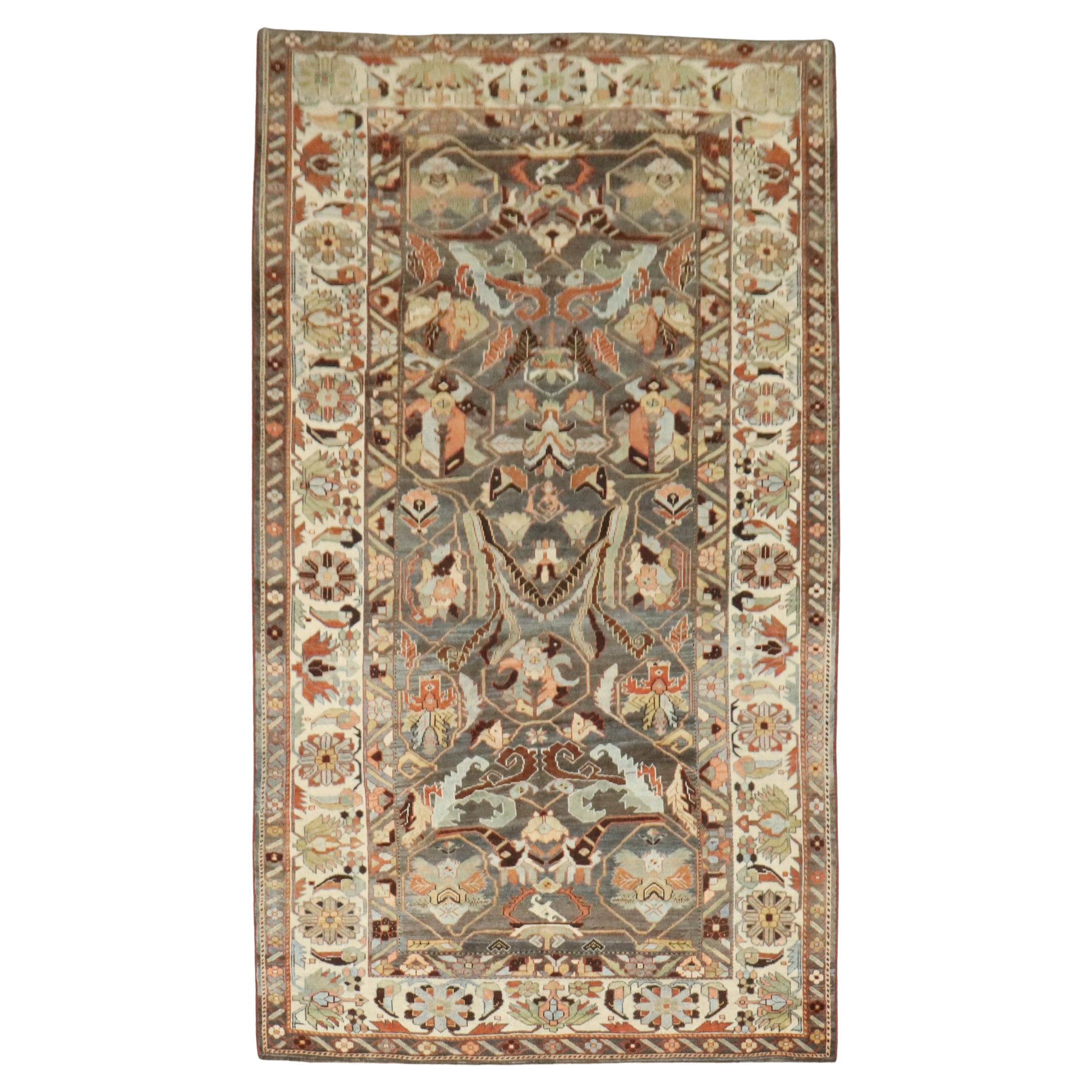 Zabihi Collection Masculine Antique Persian Sarouk Ferahan Rug For Sale ...