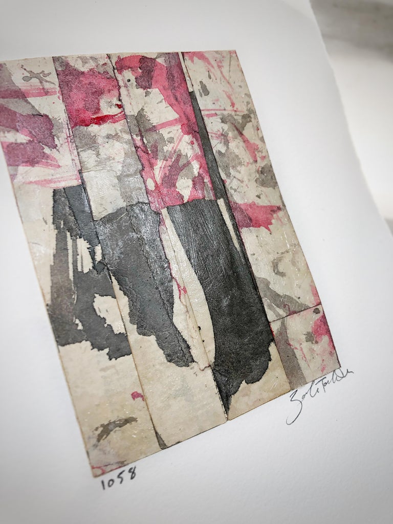 Zach Touchon - 1058 - Abstract asian collage, Calligraphy, Graphics ...