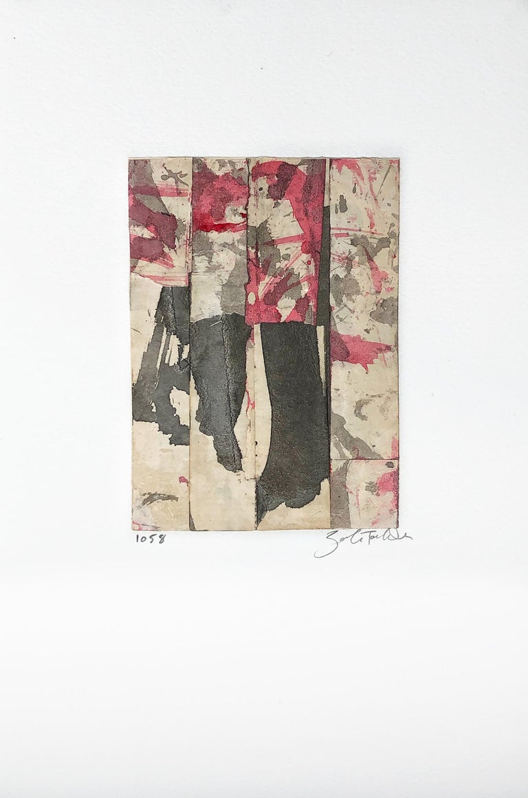 Zach Touchon - 1058 - Abstract asian collage, Calligraphy, Graphics ...