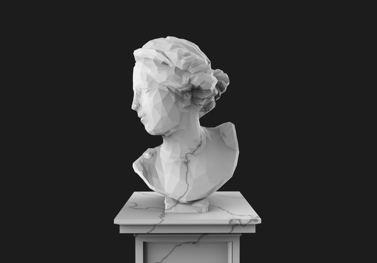 Zachary Eastwood Bloom - Amphitrite Bust. Contemporary sculpture by UK ...