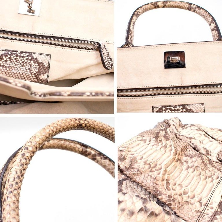 Zagliani Python Roccia Bag For Sale at 1stDibs | zagliani bag, zagliani python bag