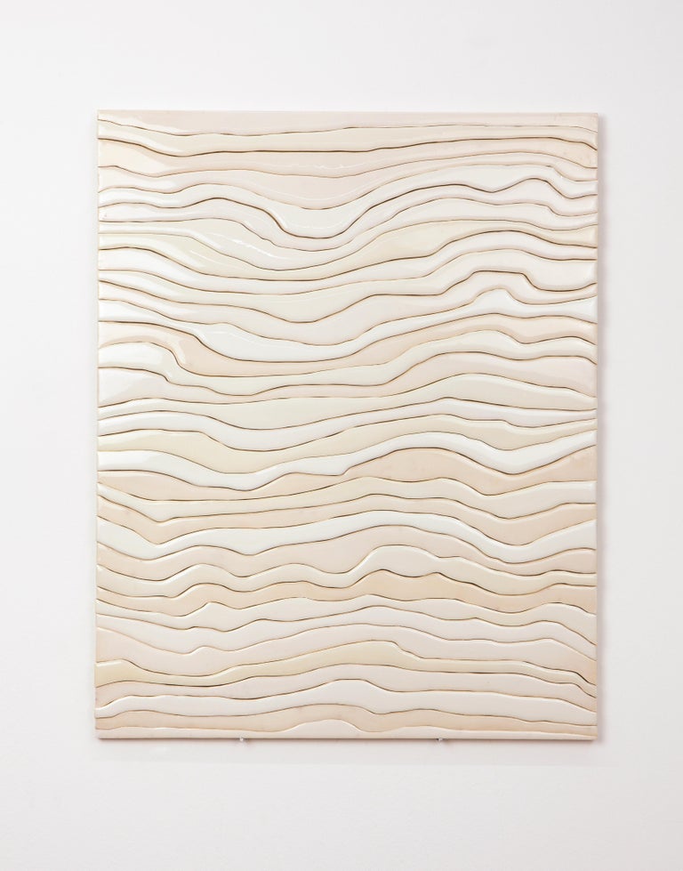 Zaida Oenema - Contours #1 (White) For Sale at 1stDibs