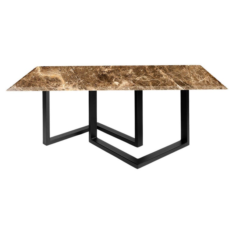 Zannone Emperador Dining Table For Sale at 1stDibs