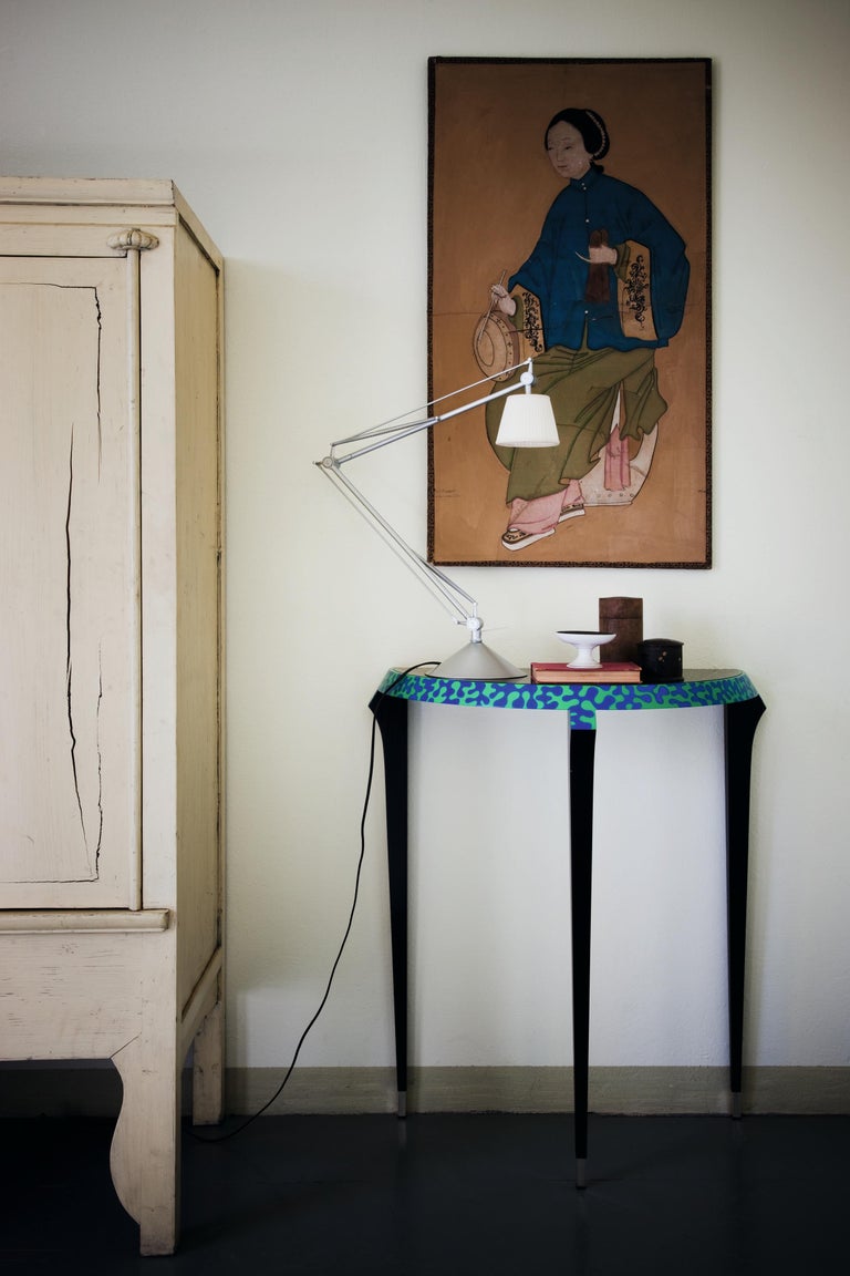 Zanotta Edizioni Agrilo Console Table in Black Lacquered by Alessandro ...