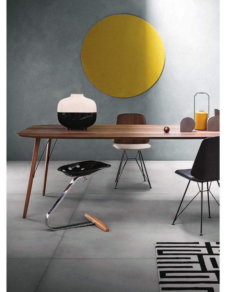 Zanotta Mezzadro Black Stool at 1stDibs