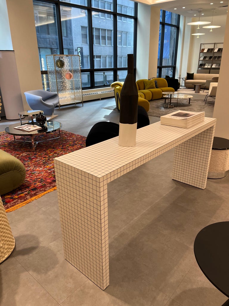 Zanotta Quaderna Console Table Design by Superstudio in Stock For Sale ...