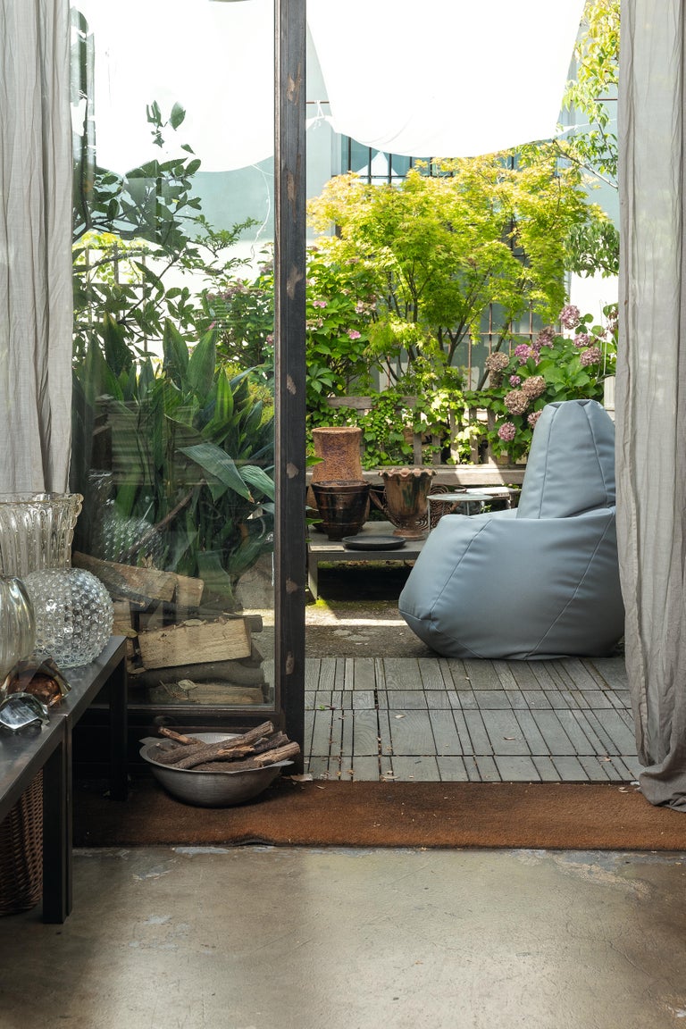 Zanotta Small Sacco in White Vip Fabric by Gatti, Paolini, Teodoro For ...