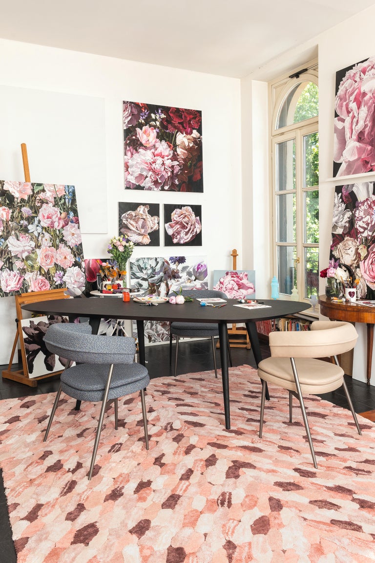 Zanotta Tweed Black Oak Table Designed by Garcia Cumini For Sale at 1stDibs