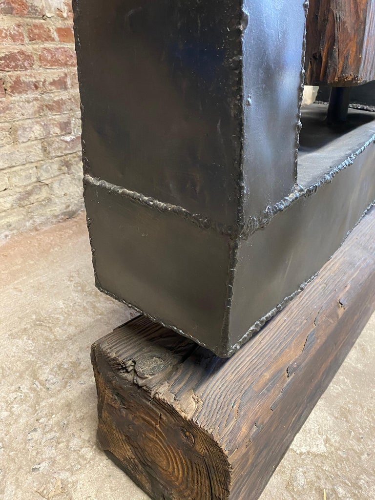 Zanthus Monumental Brutalist Sculpture by Cliff Page For Sale at ...